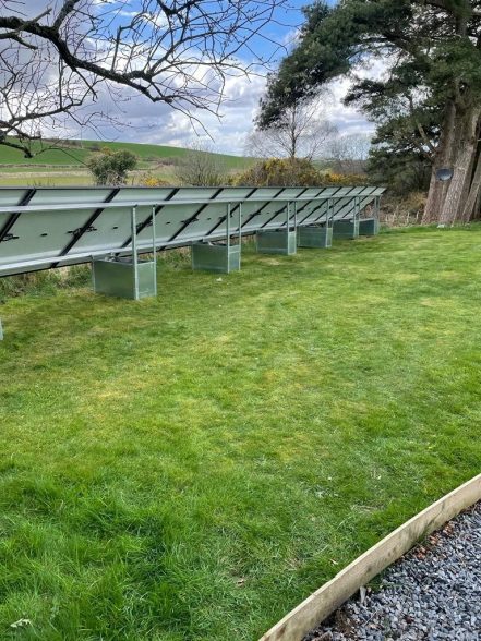 Ground Mounted Solar Fixing System 4kw | PV ground mounting