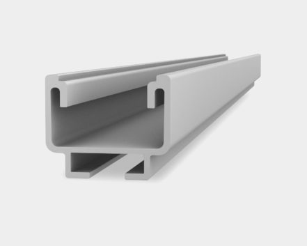 PV Roof Rail | 3m length - solar panel fixing