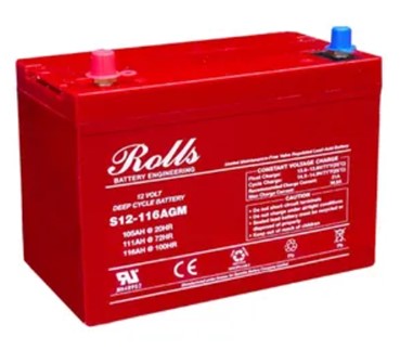 Rolls solar battery 12v - Solar PV Systems