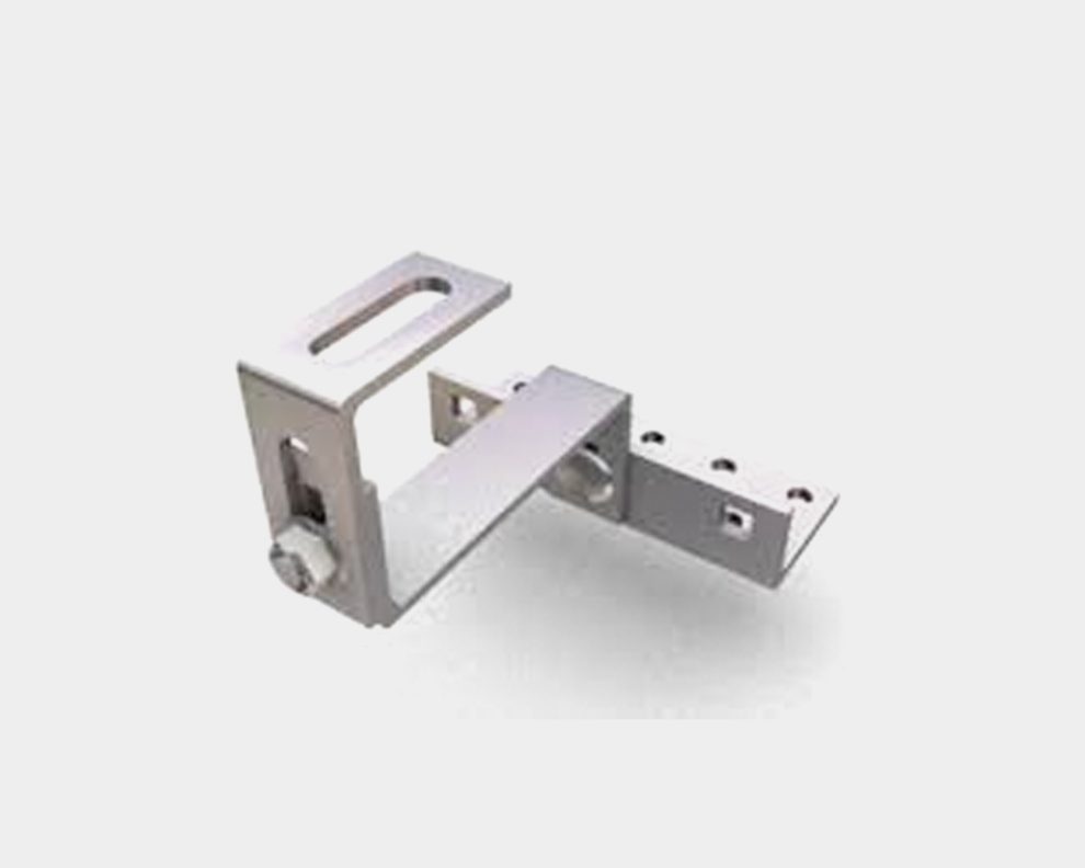 PV Plain Tile Brackets | Roof rail - fixing bracket with screws