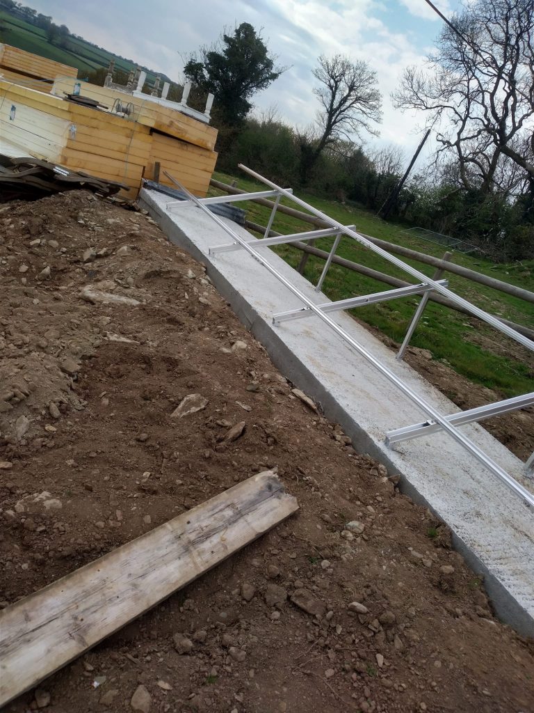 Solar panel mini rail system | Metal roof PV rail kits