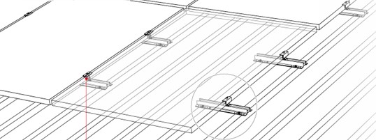 Solar mini rail system | Metal roof PV rail kits