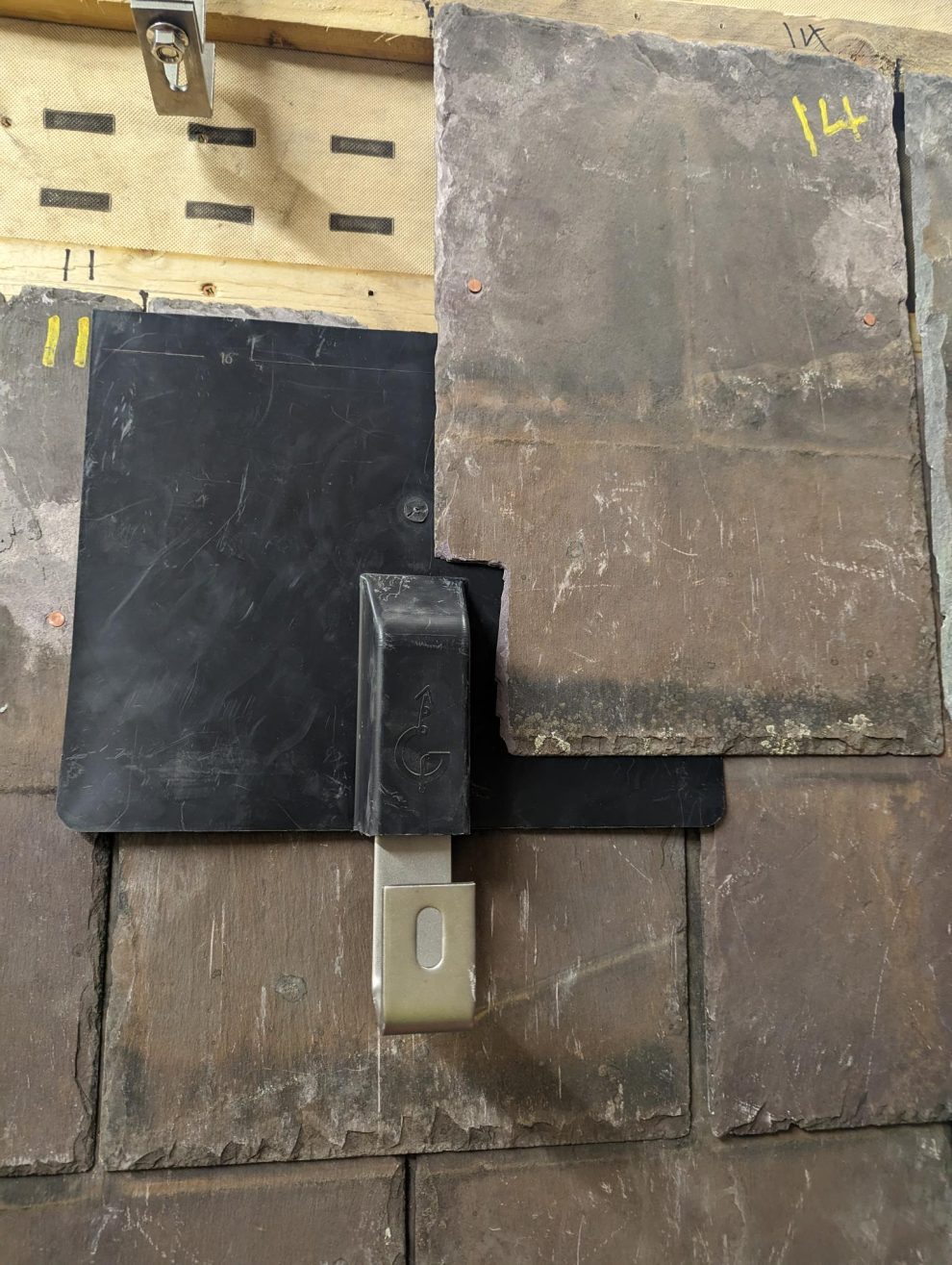 Solar slate fixing | Slate PV roof bracket